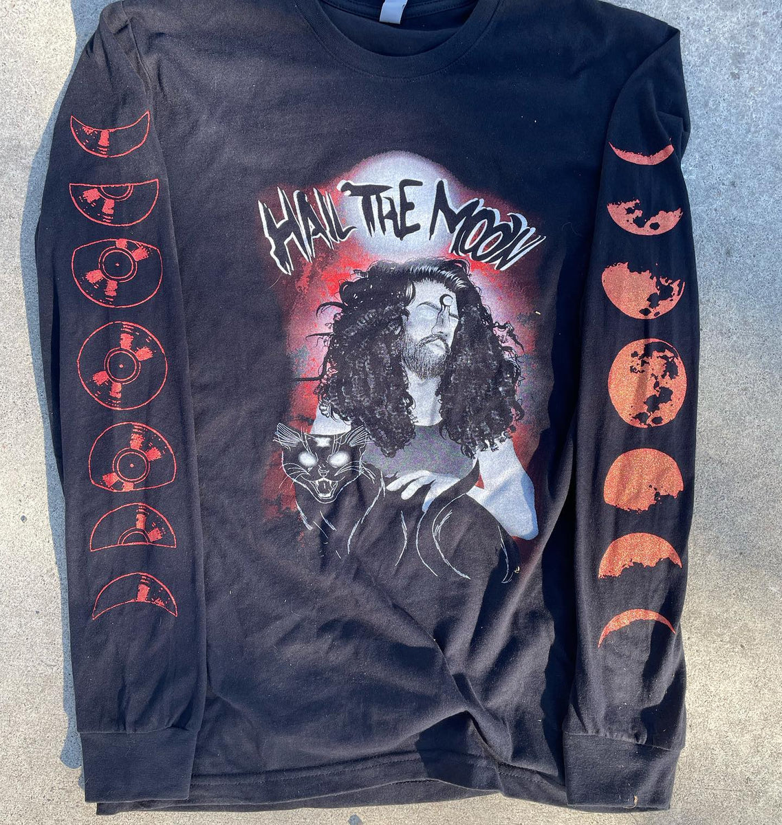 Wax Moon "Hail the Moon" Blood Moon Longsleeve